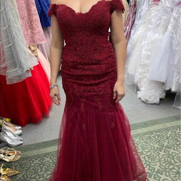 Dresses | Ruby Red Formal Dress Prom Dress Homecoming | Poshmark